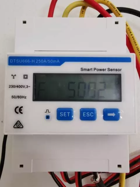 250A/50ma Zonne-energiemeter dtsu666-h Huawei 3 CT van de Fase Slimme ...