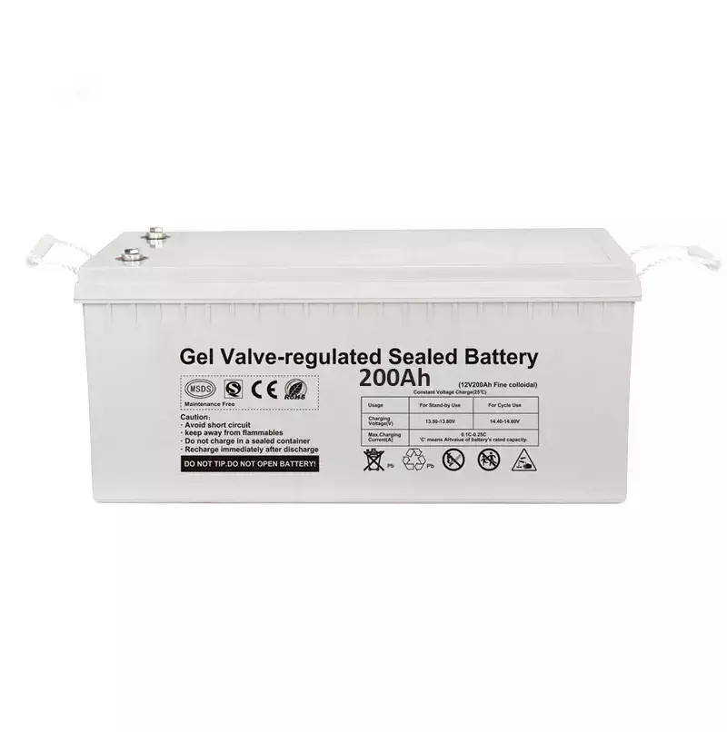 Best 12v 200ah Solar Battery Storage System Deep Cycle Solar Panel GEL ...
