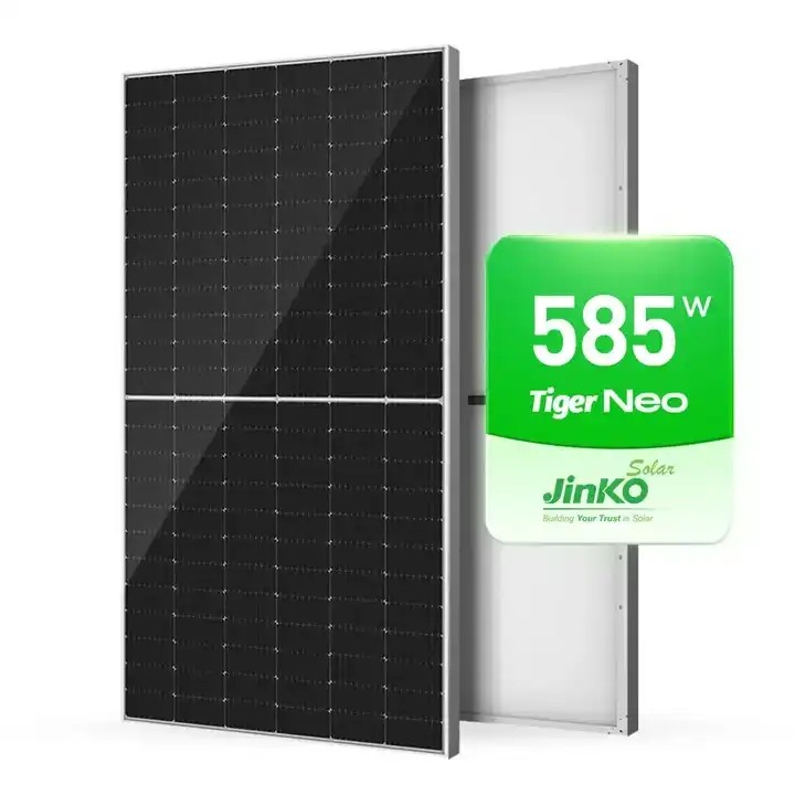 N Type Mono Solar PV Module Power Panel JKM565-585N-72HL4-V 144 Half ...