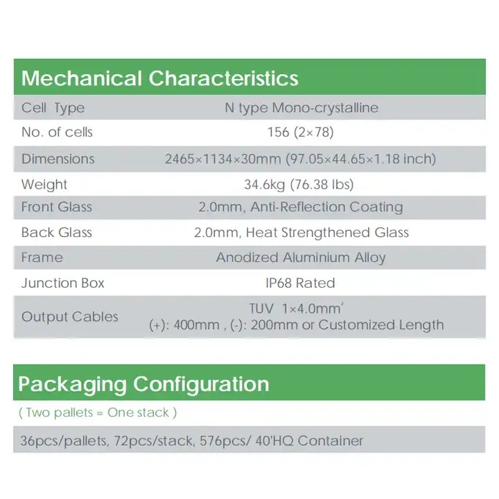 N-Type Bifacial PV Module Solar Panels Jinko Tiger Neo JKM605-625N ...