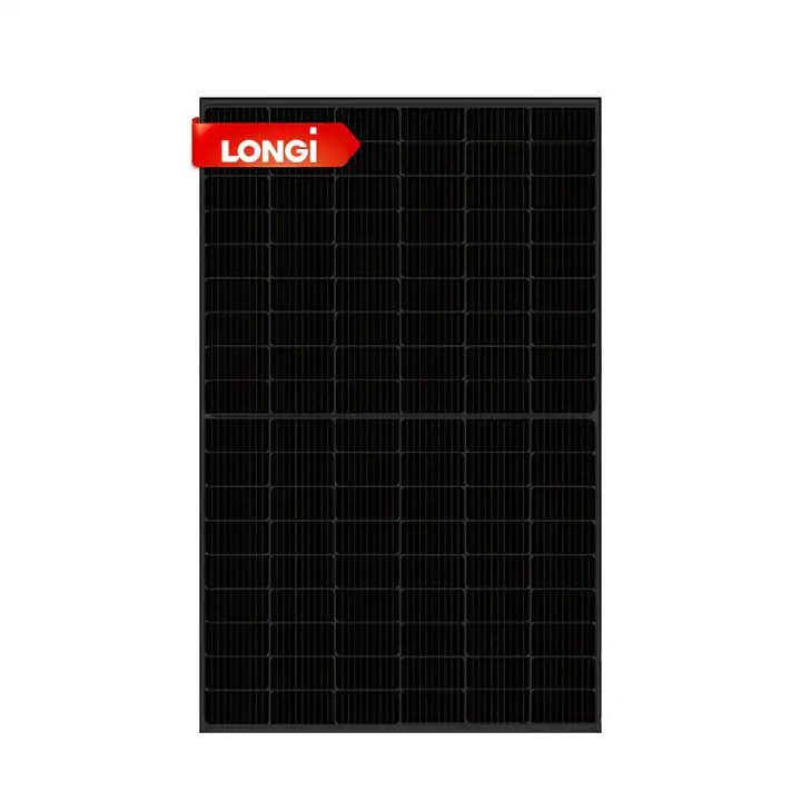 لوحة الخلايا الشمسية أحادية وحدة بيرك PV LONGi LR5-54HPB-410M Hi Mo 5M All Black 420W