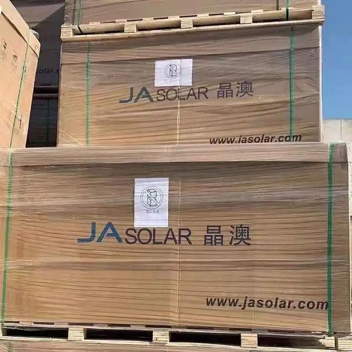 Ja Pv Module Mbb Half Cell Solar Panels Perc Jam72s30 540-565/Gr High ...